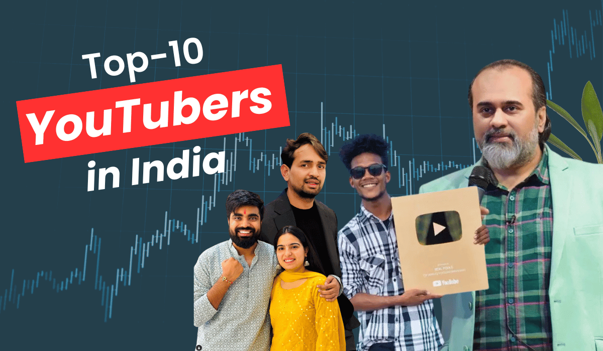 Top-10 Best YouTubers in India 2025 - W3Templates